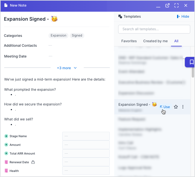 Create and manage notes – Catalyst Software