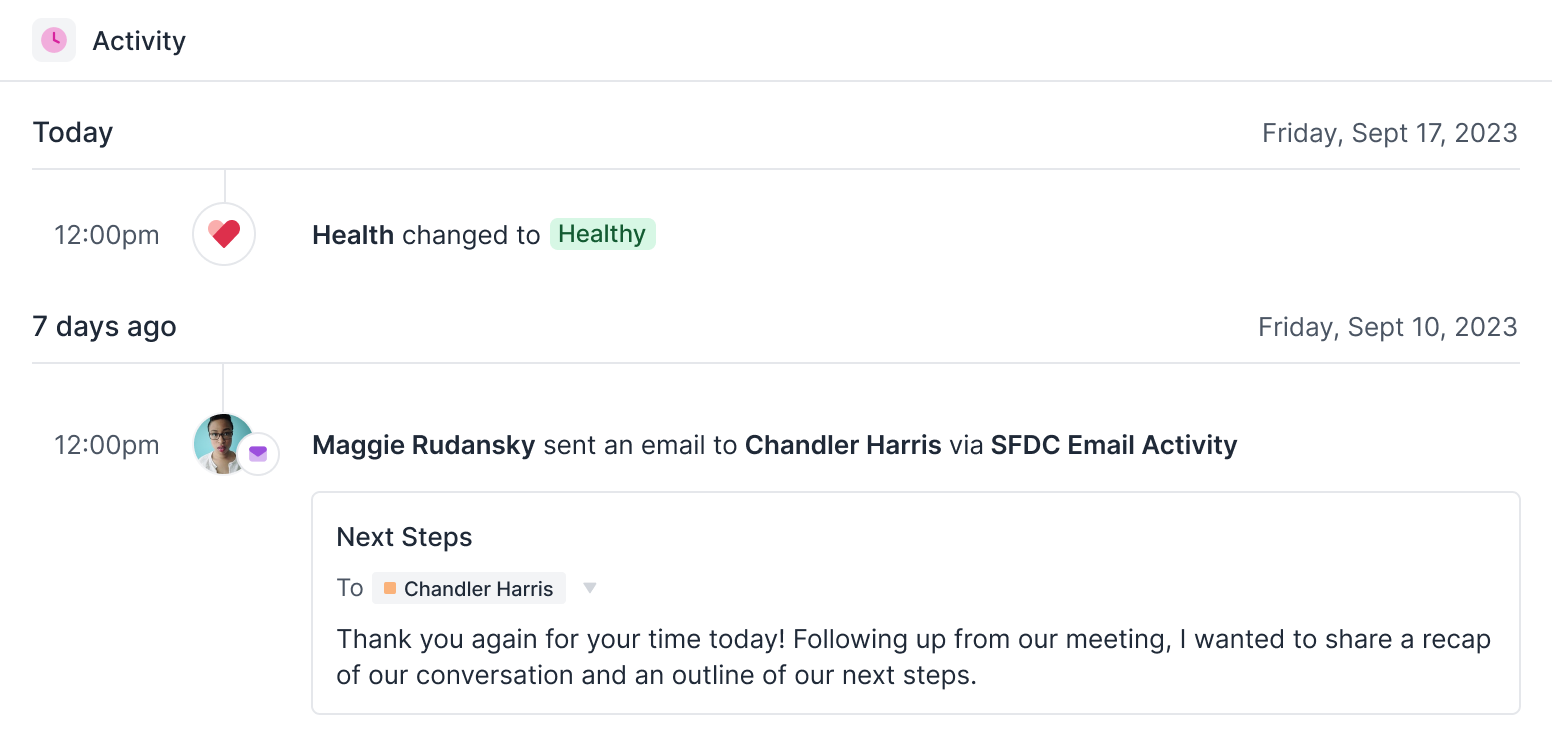 Add an activities module – Catalyst Software