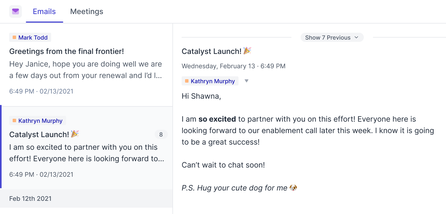 Add an engagement module – Catalyst Software